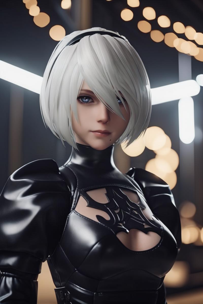 [FLUX.1 D&XL&1.5] 2B ( YoRHa No.2 Type B) Nier:Automata - SDXL v1.0