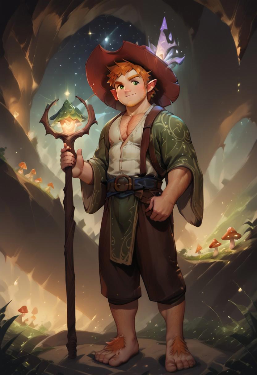 Final Draft! My Official Halfling Druid! | Civitai