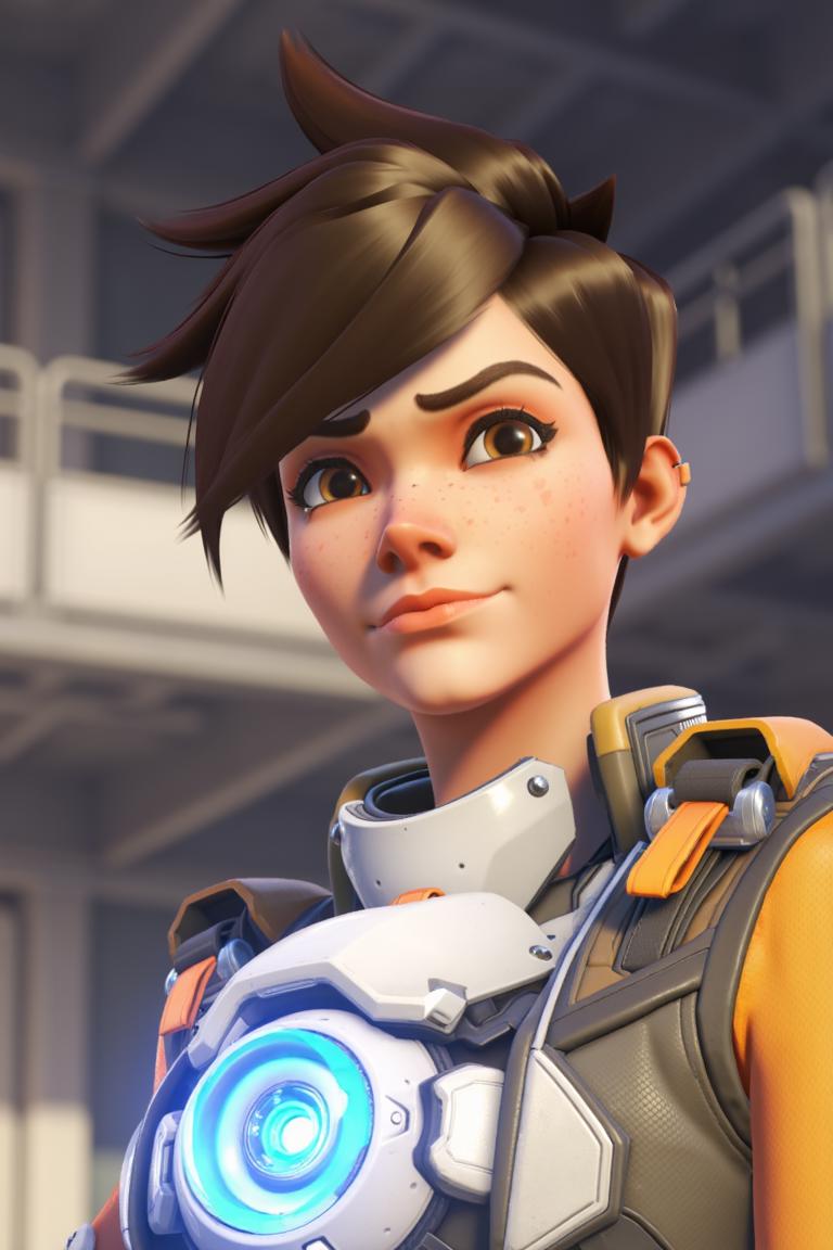 Tracer (Overwatch 2) [FLUX] LoRA - v3.0