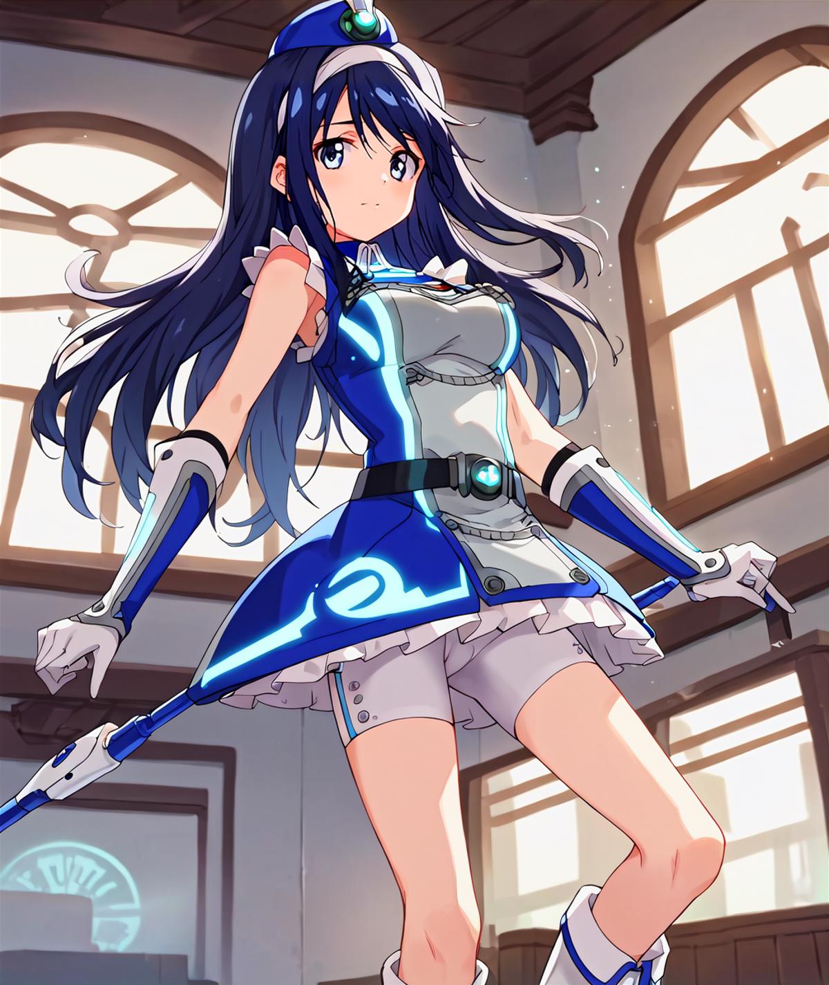 Futaba Aoi (VIVIDRED OPERATION) / 二葉 あおい (ビビッドレッド・オペレーション) - v1.0 | Stable Diffusion LoRA | Civitai