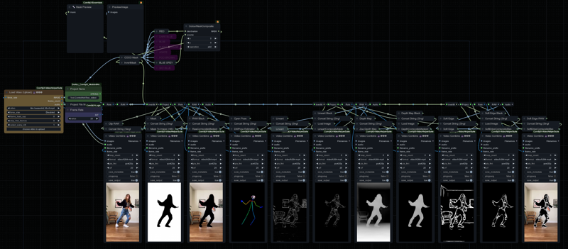 ComfyUI ControlNet Video Builder with Masking - v1.2 | Stable Diffusion ...