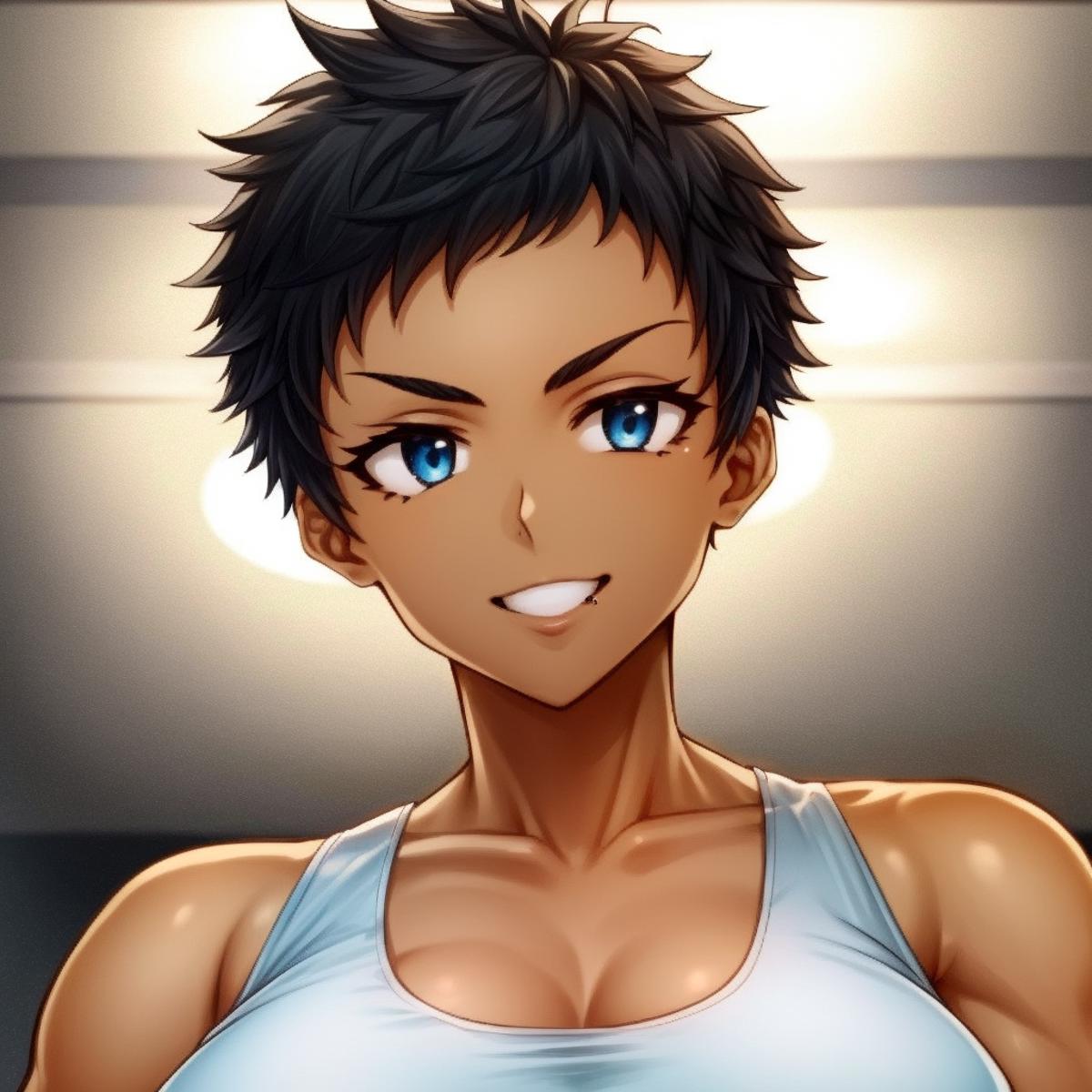 Suiko \one-punch man\ images generated with AI