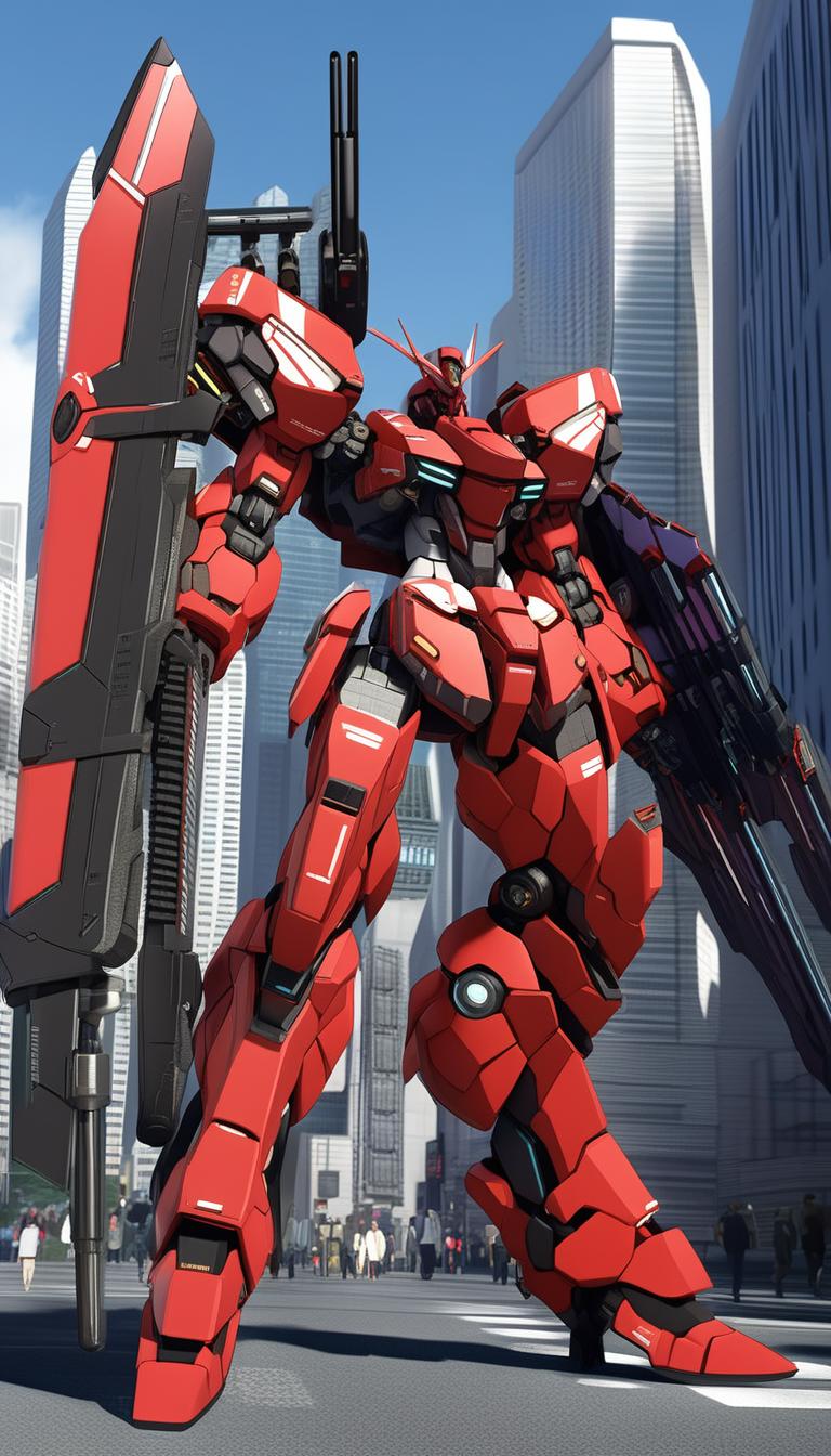 [Illustrious / SDXL] Super robot diffusion XL (Gundam, EVA, ARMORED CORE, BATTLE TECH like mecha ...