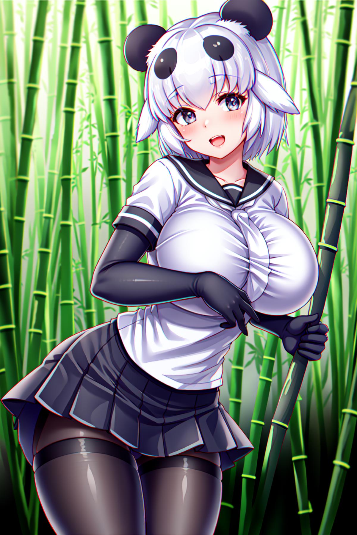 Giant panda (Kemono friends) - v1.0 | Stable Diffusion LoRA | Civitai