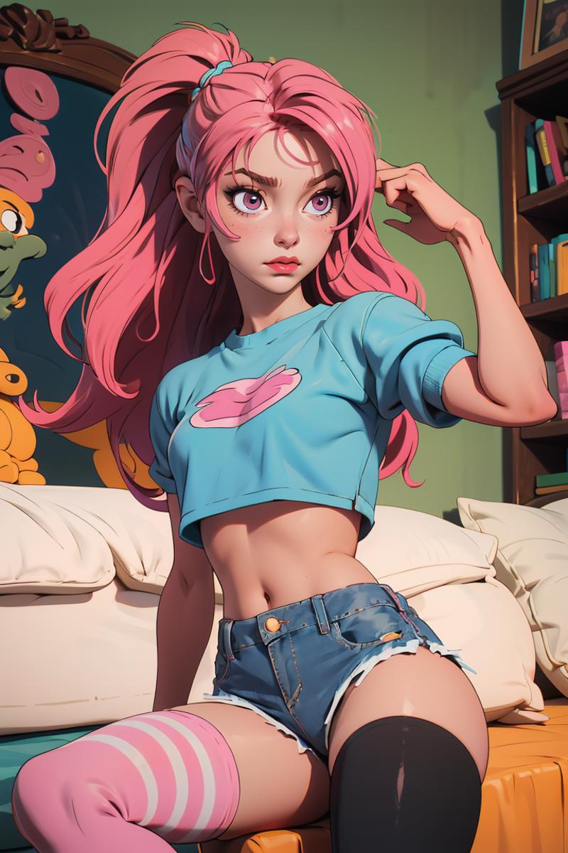 Pink girl - toonyou review | Civitai