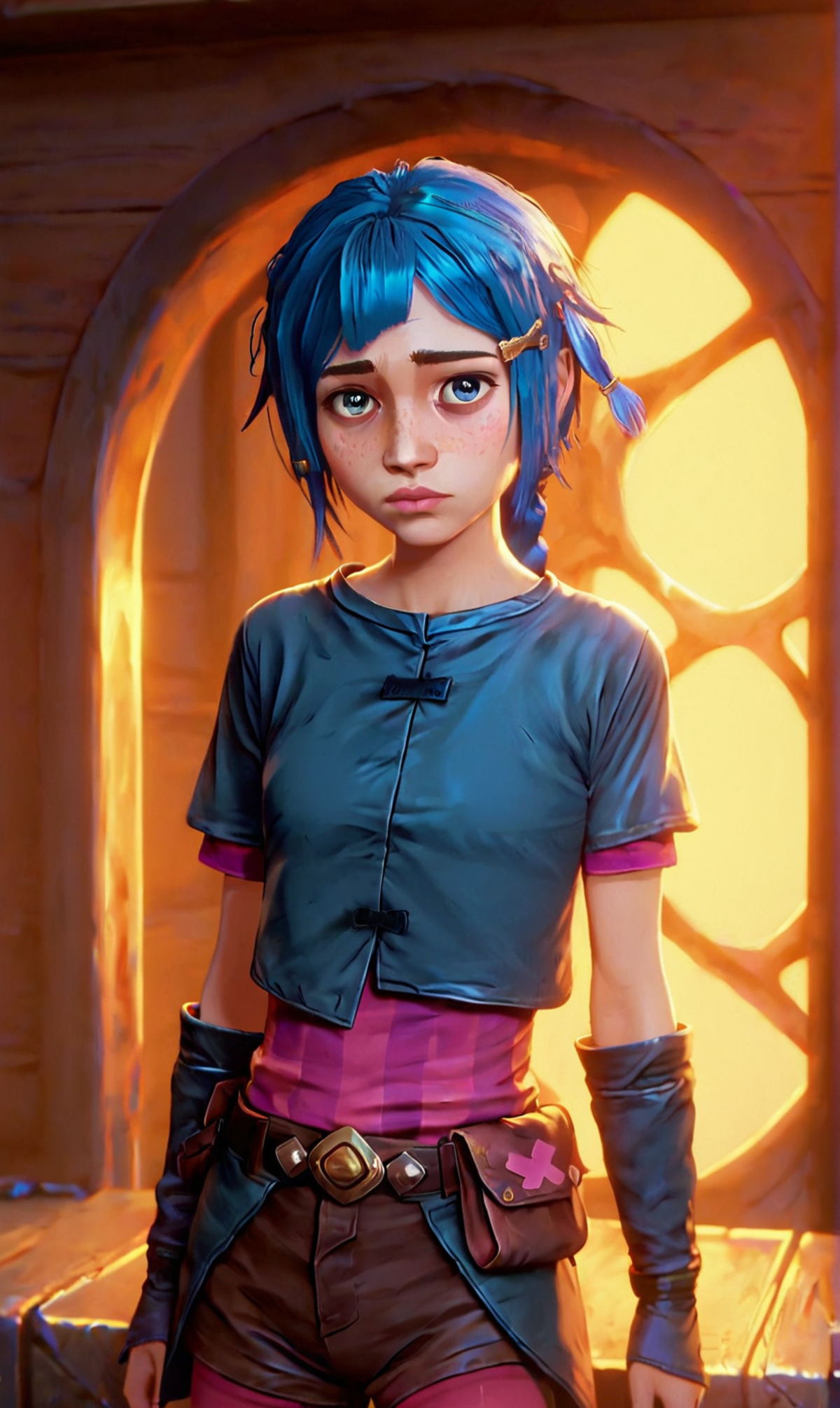 Powder from Arcane | SDXL - Pony - v1.0 | Stable Diffusion LoRA | Civitai