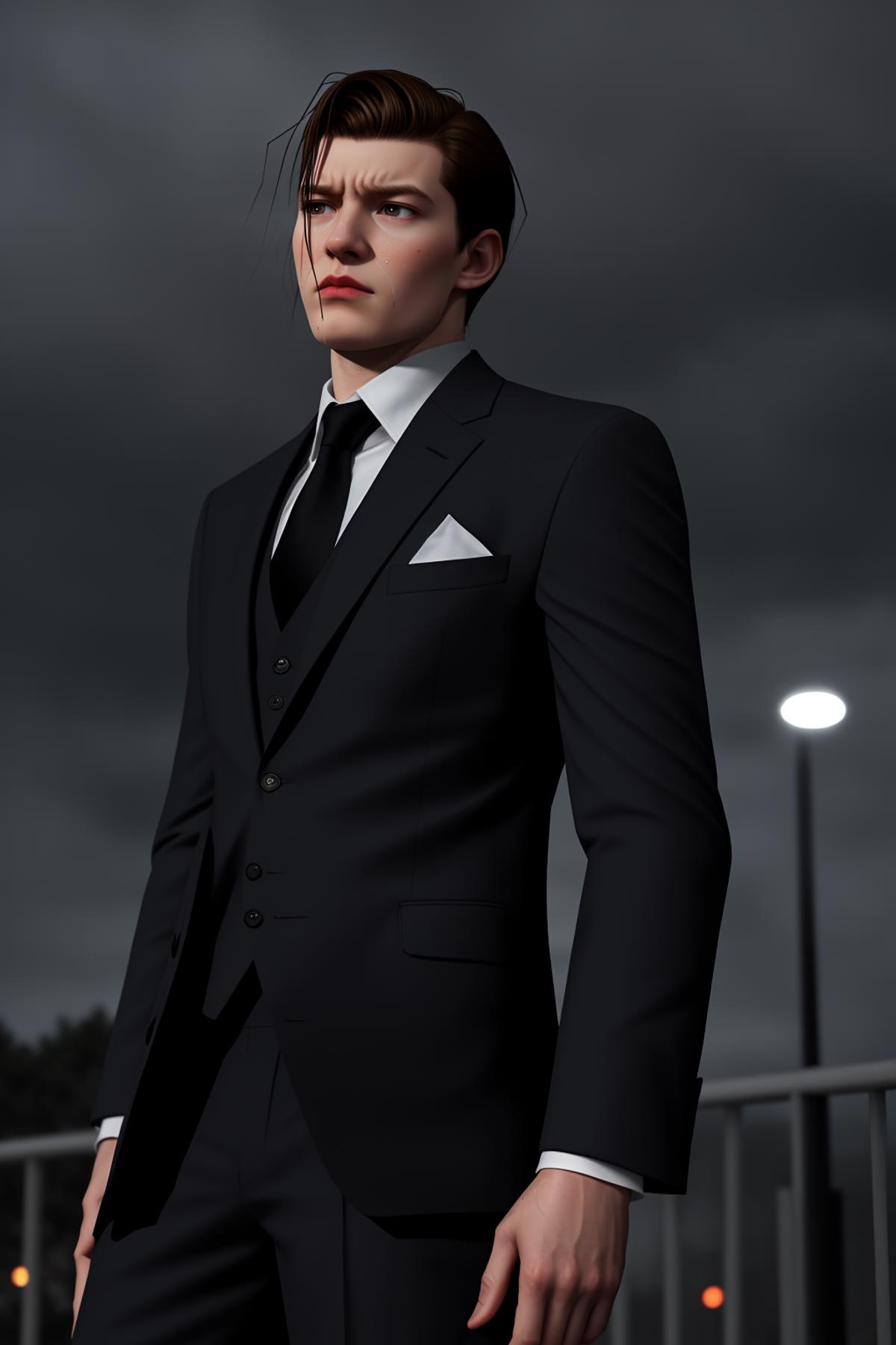 Evil and Sad SPIDER-MAN - Spider-Man V1.0.0 | Stable Diffusion ...