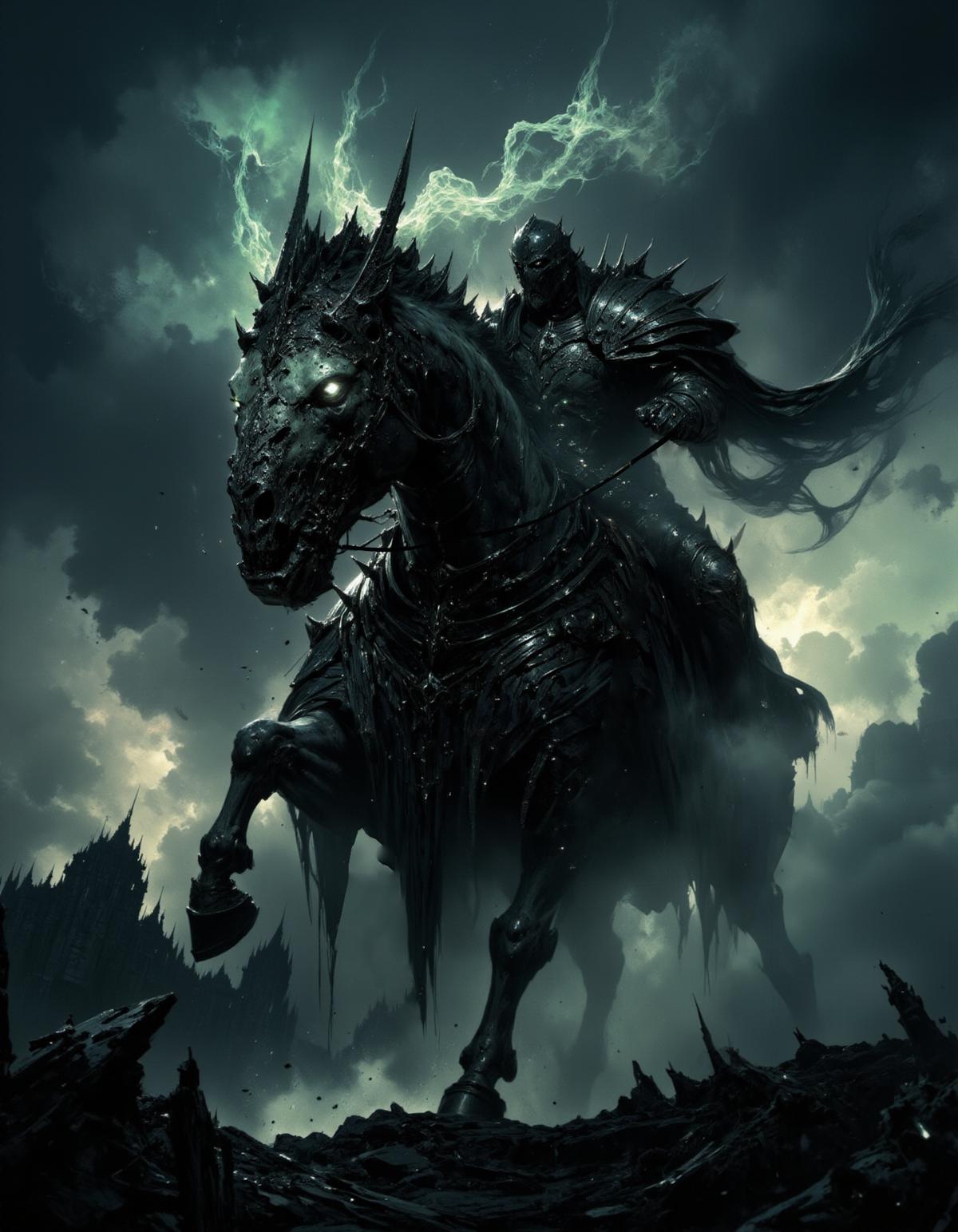 horror knight | Civitai