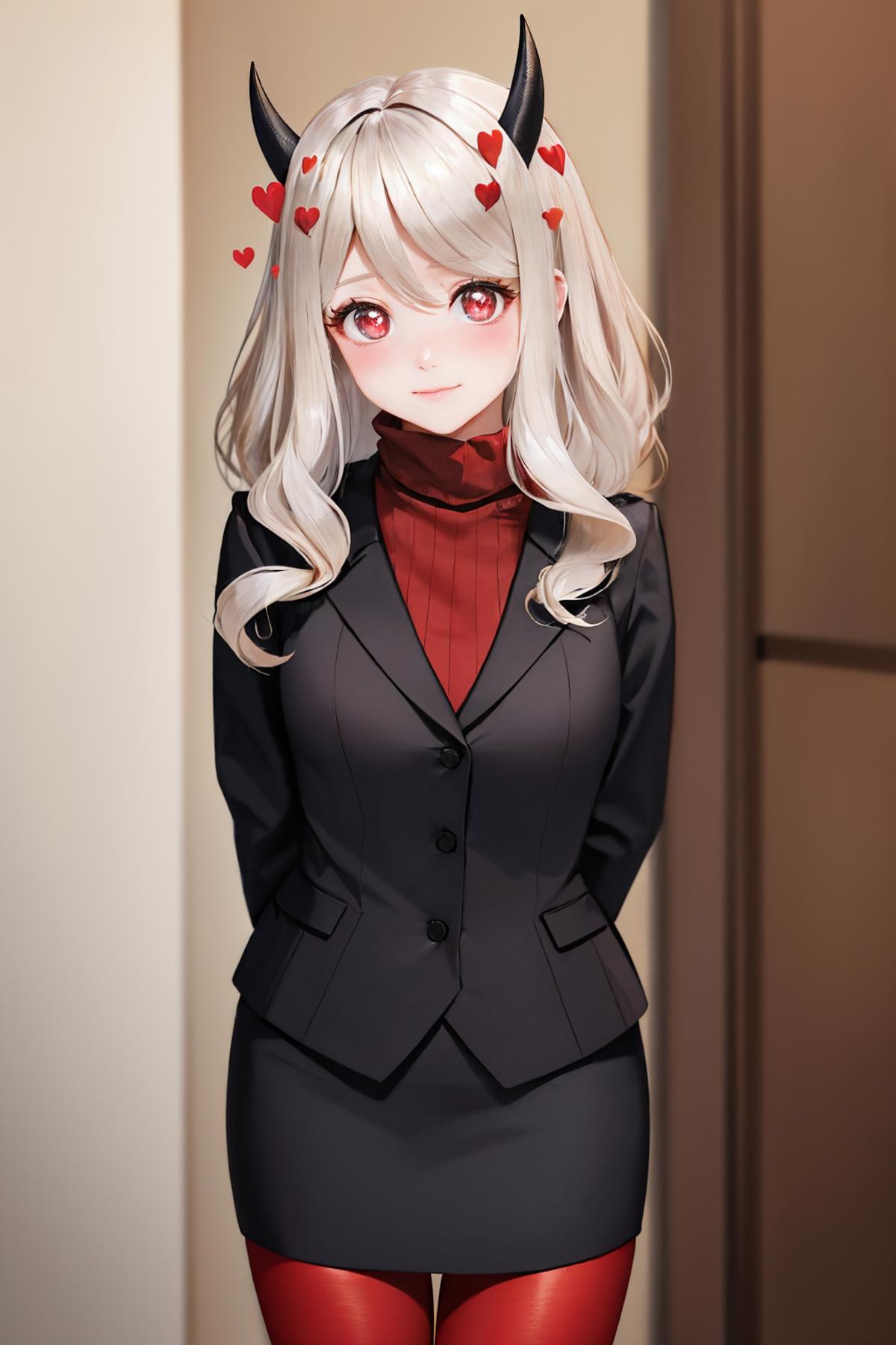 Modeus | Helltaker - v1.0 | Stable Diffusion LoRA | Civitai