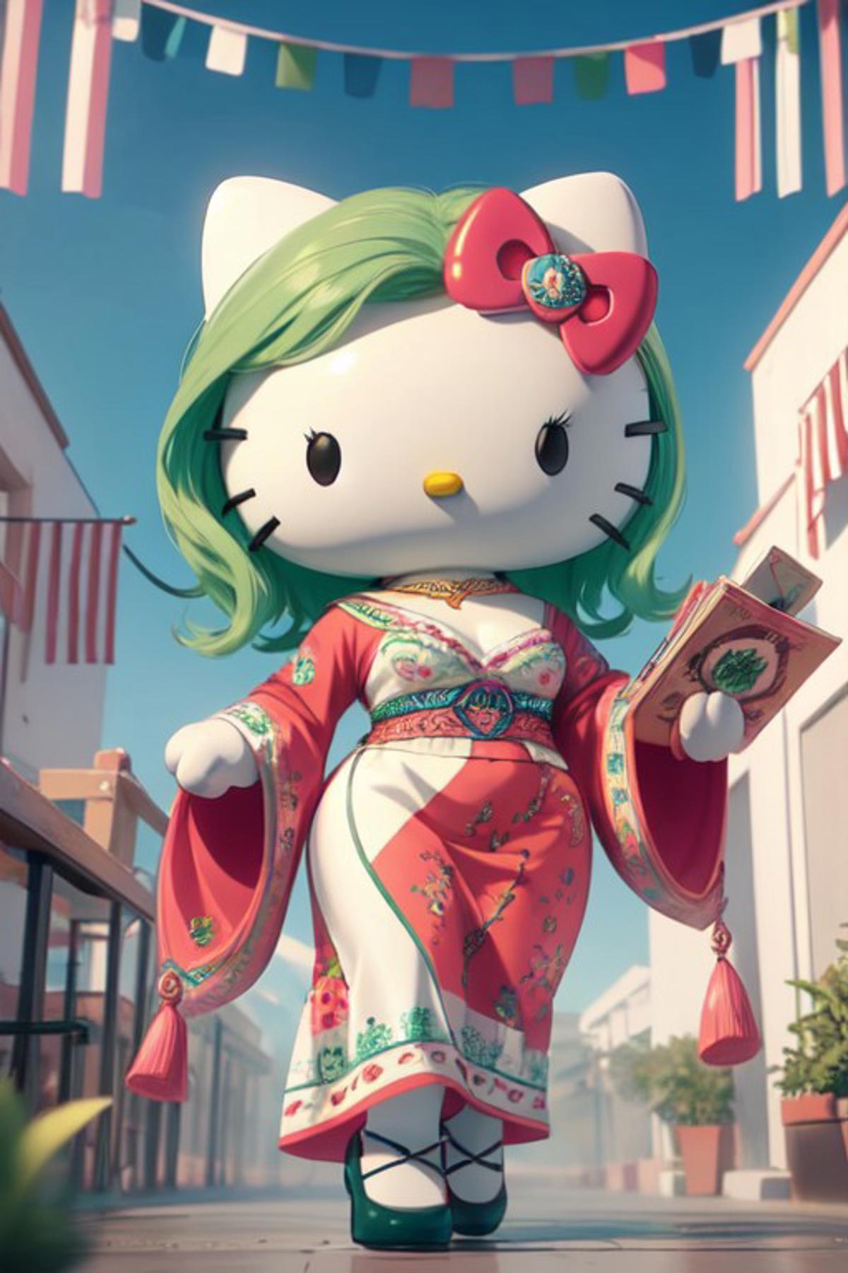 Hello Kitty Mexico By Capturarlo | Civitai