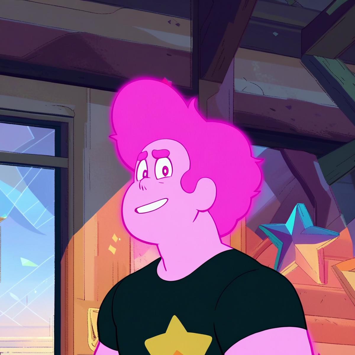 Pink Steven (Steven Universe) - Pink Steven (Steven Universe) | Stable Diffusion LoRA | Civitai