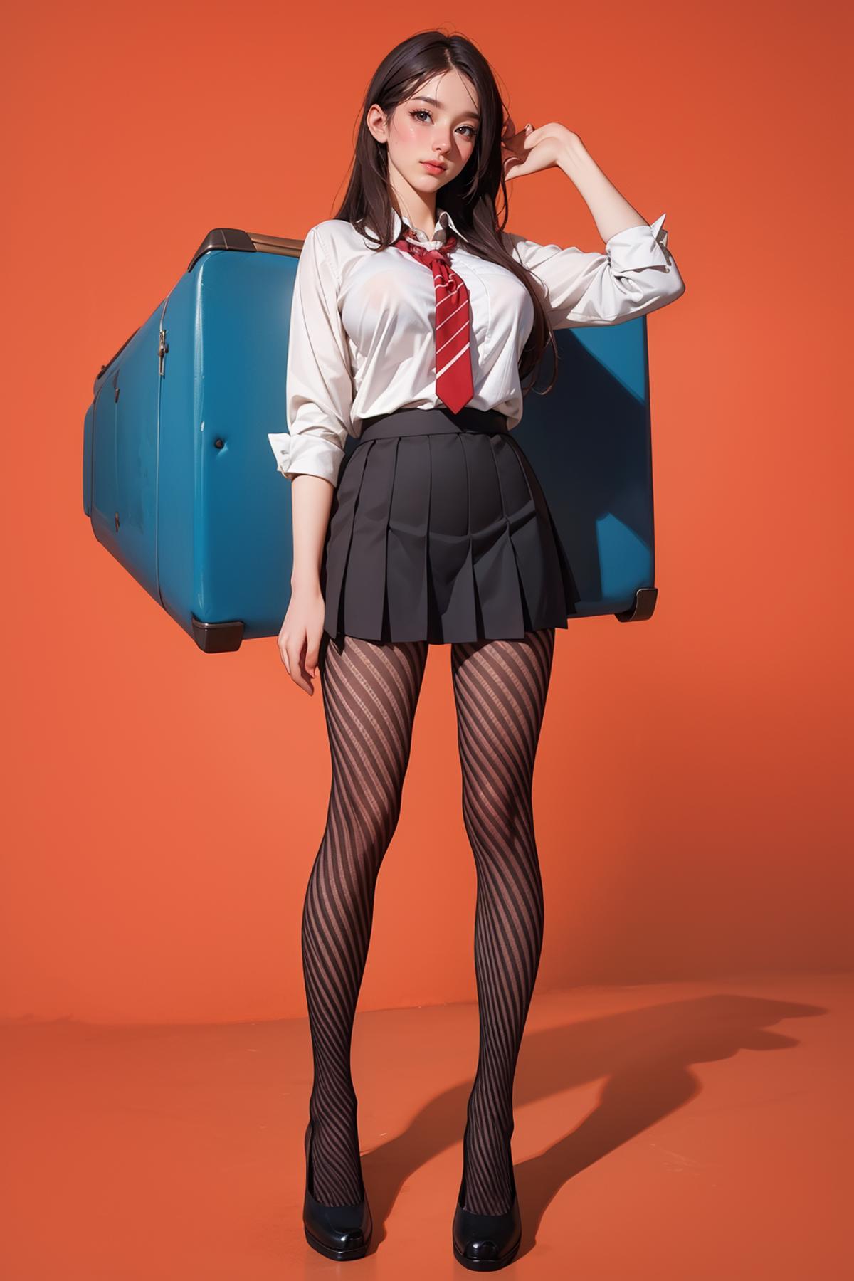 Twill pantyhose - v1.0 | Stable Diffusion LoRA | Civitai