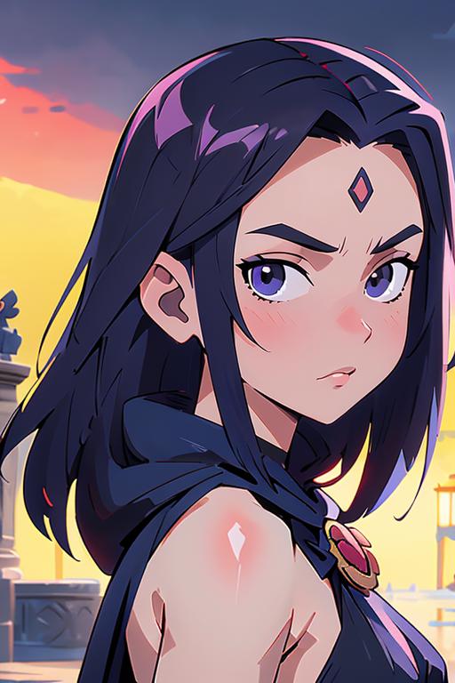 Raven - Teen Titans - LoRA - v1 Review | Civitai