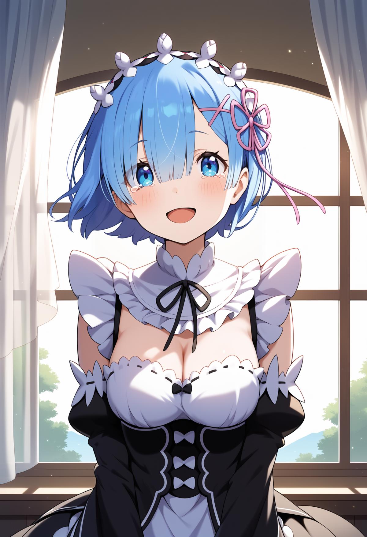 [Pony] Rem レム / Re:Zero - v1.0 | Stable Diffusion LoRA | Civitai