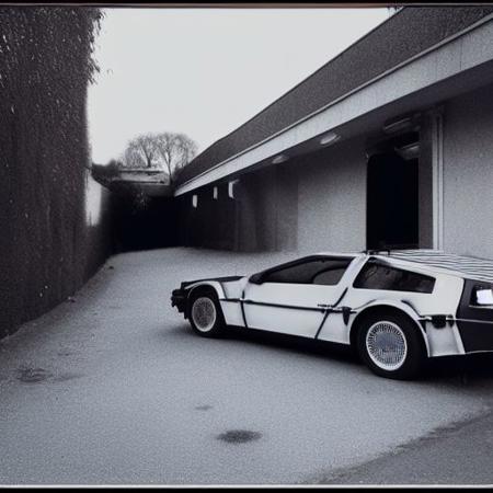 AI Image Creation delorean dreamcore style - AIEasyPic