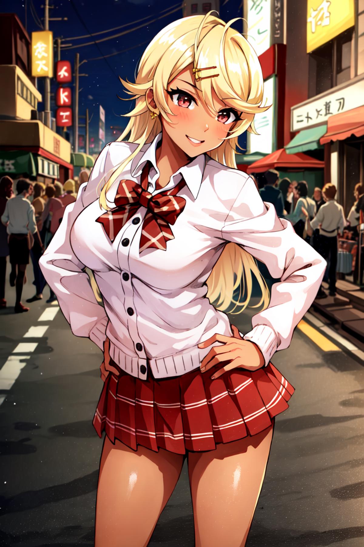 Oga Saki VTuber - LoRA - v1.0 | Stable Diffusion LoRA | Civitai