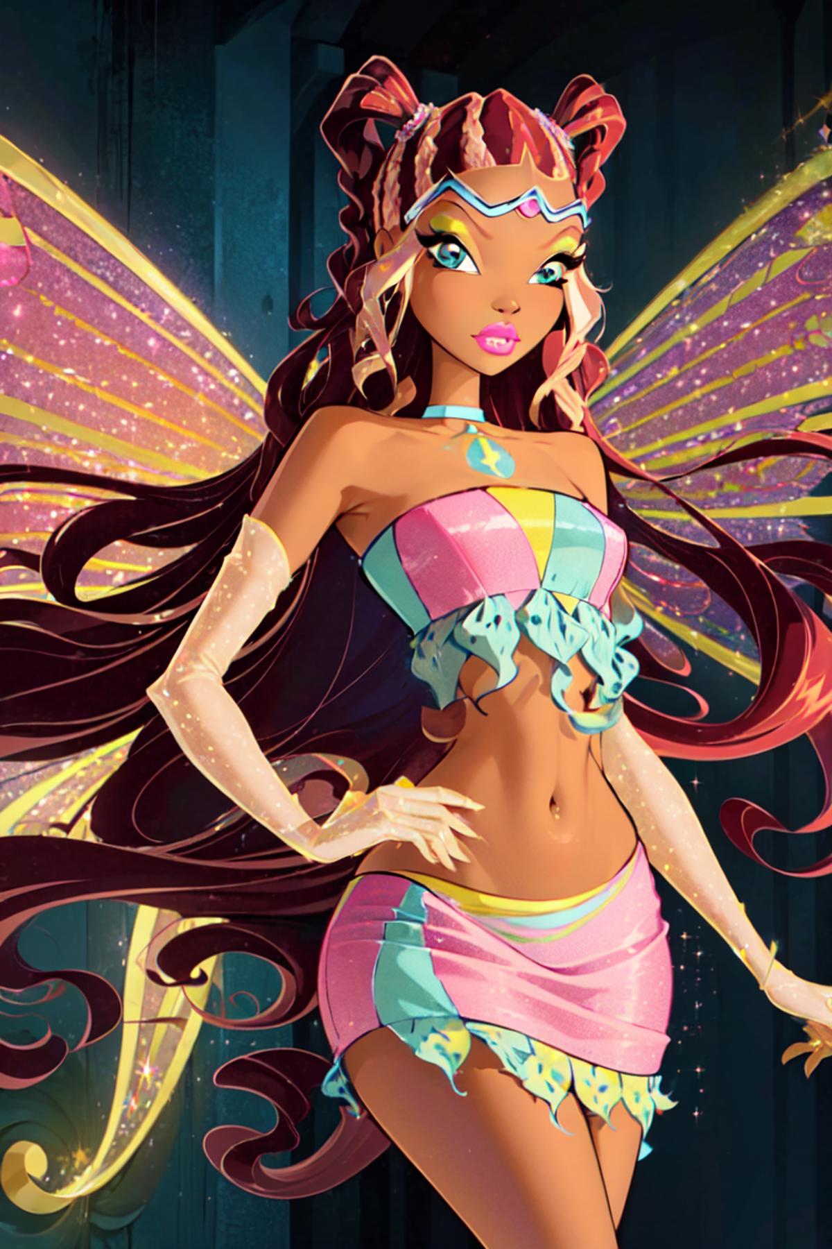 Aisha/Layla | Enchantix | Winx Club S3 - v1.0 | Stable Diffusion LoRA | Civitai
