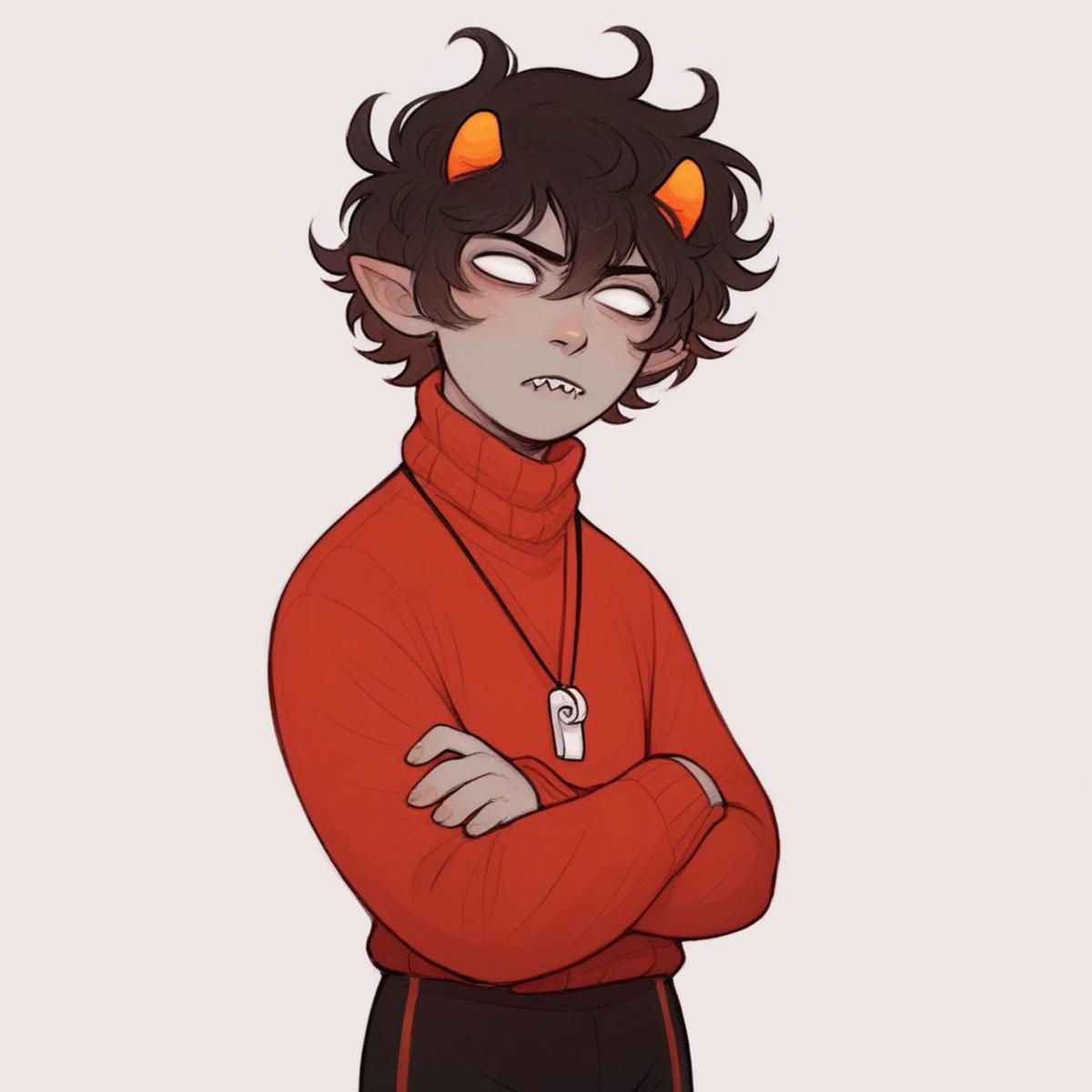 Homestuck - Kankri Vantas (Pony) - v1.0 | Stable Diffusion LoRA | Civitai