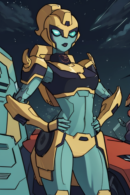 Animated Transformers Elita 3