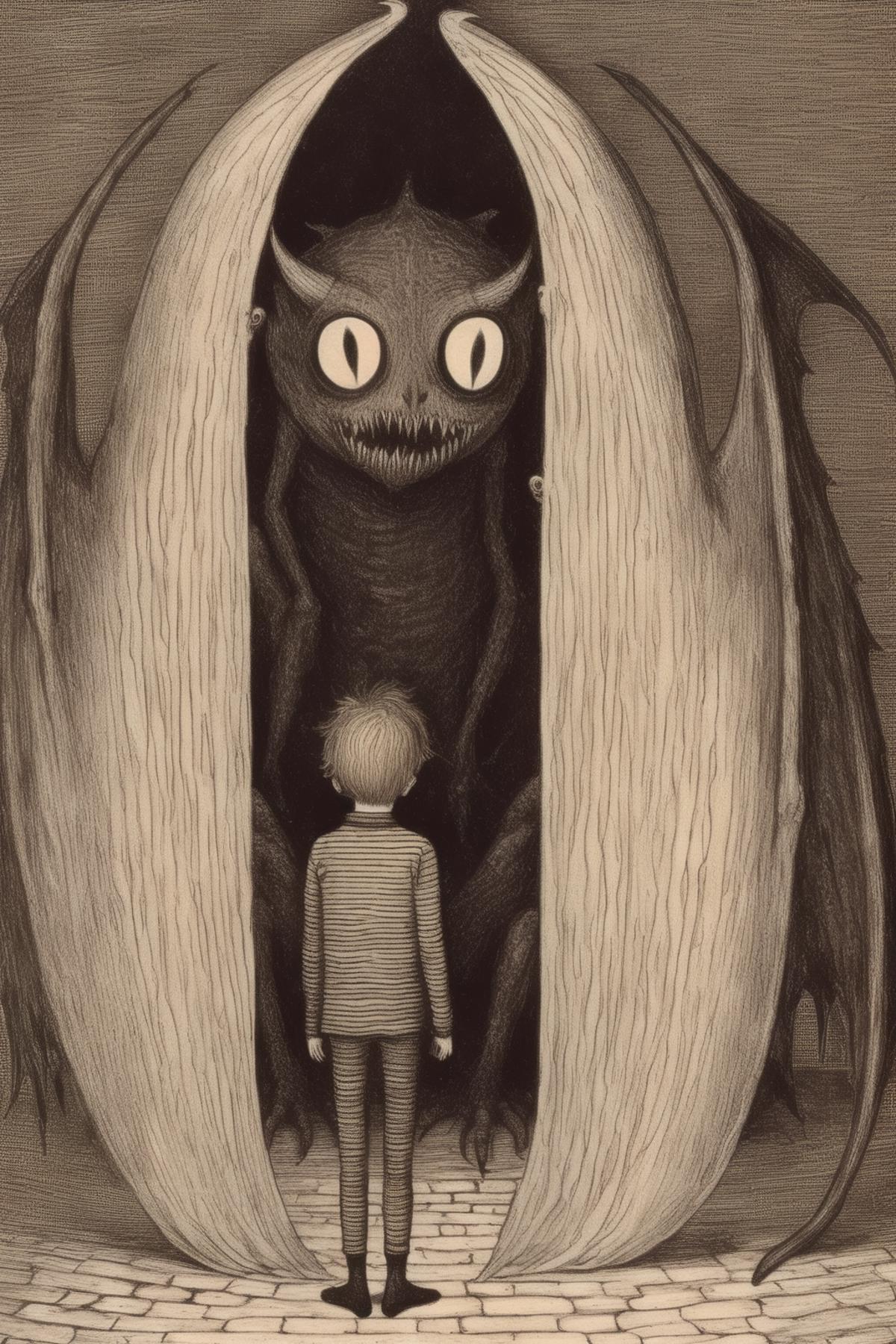 Edward Gorey Style - SD XL | Stable Diffusion XL LoRA | Civitai