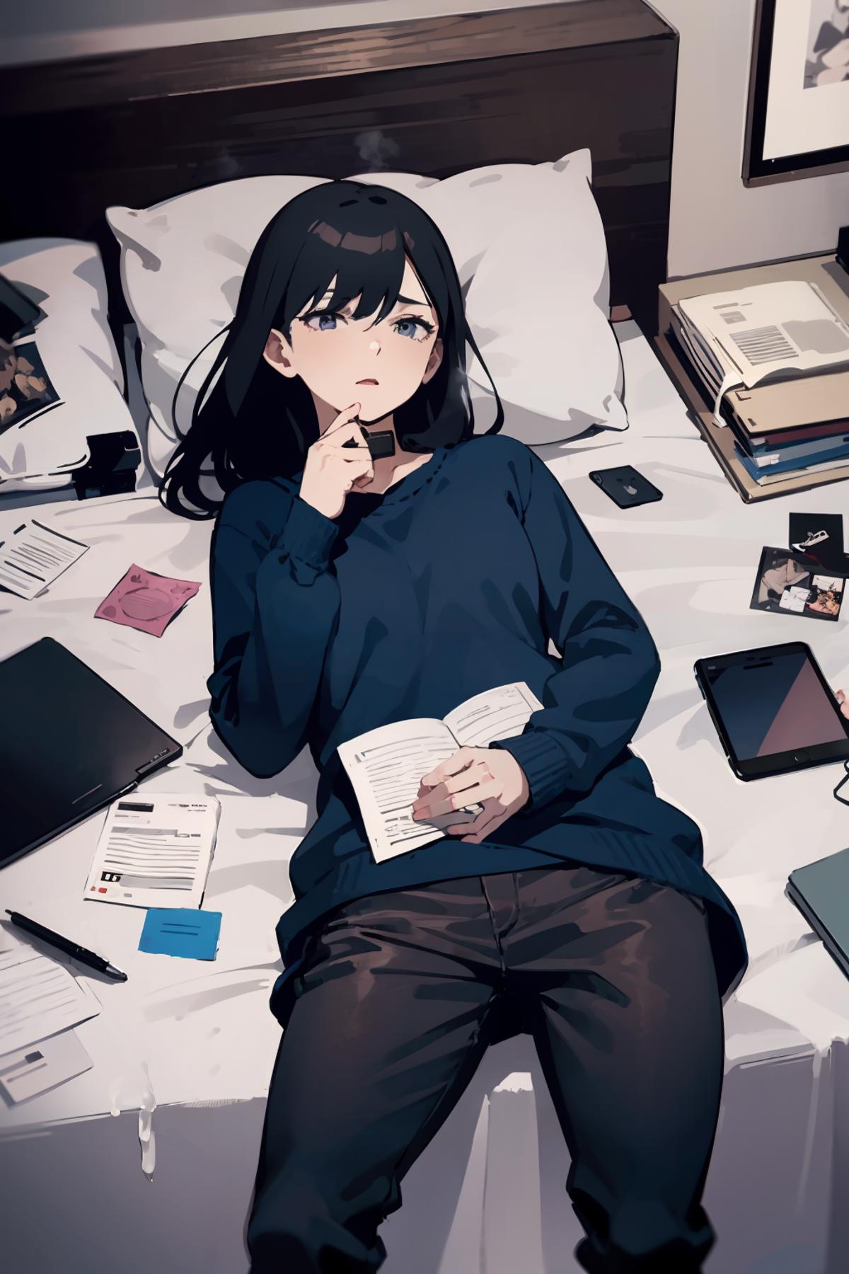 messy bed (SFW and NSFW objects on bed) - v1.0 Showcase | Civitai