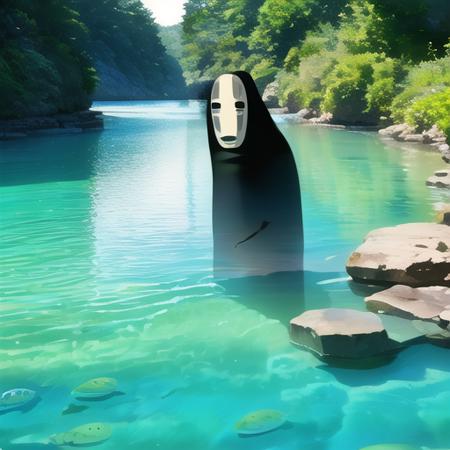 no face 宫崎骏千与千寻无脸男 - v1.0 | Stable Diffusion LoRA | Civitai