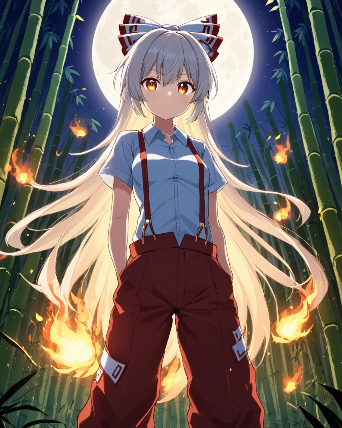 XL | touhou|东方 projcet 藤原妹红/藤原 妹紅/Huziwara no Mokou - v1.0 | Stable Diffusion XL LyCORIS | Civitai