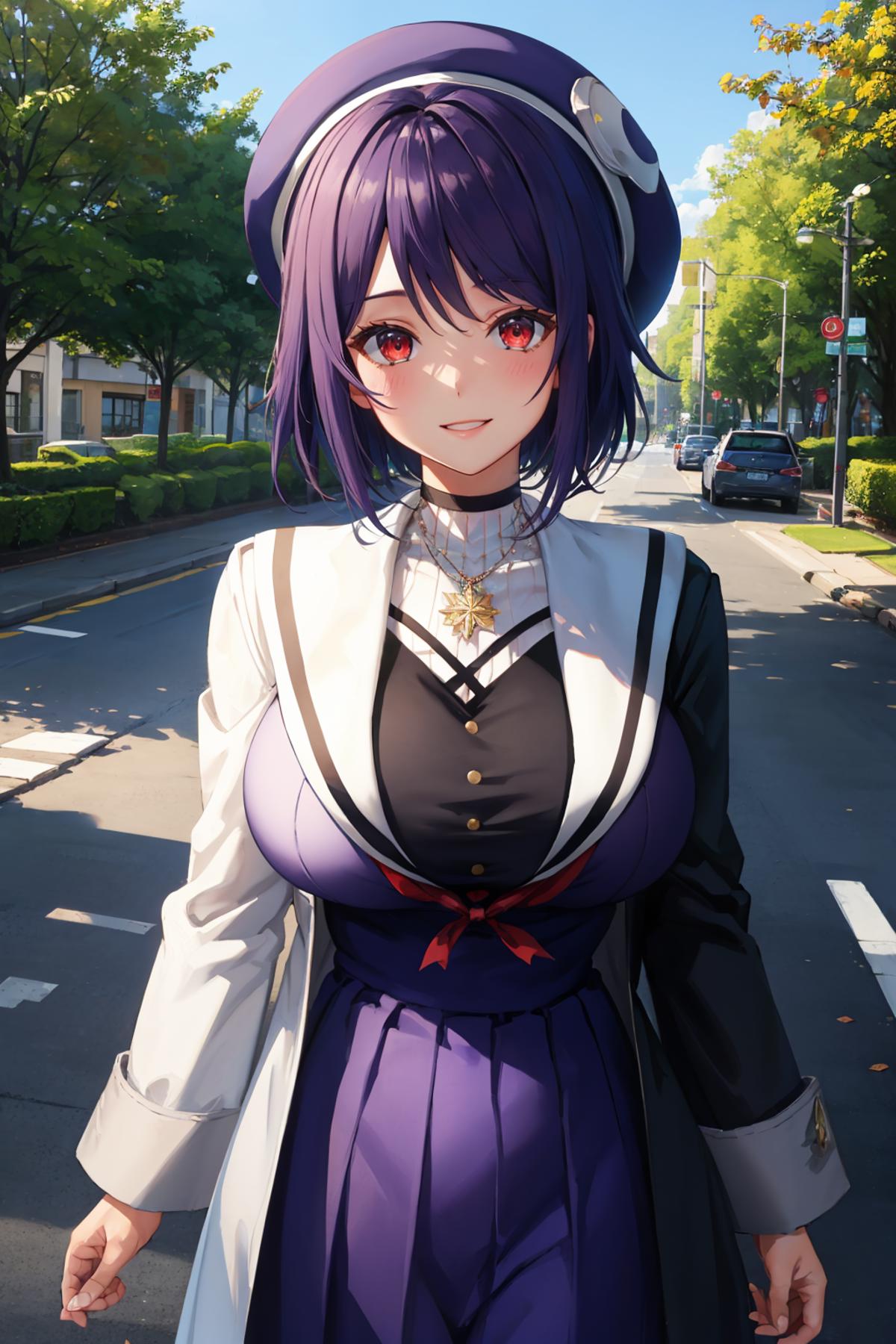 Otodama Tamako/音霊魂子 (Aogiri Koukou) LoRA - v1 Showcase | Civitai