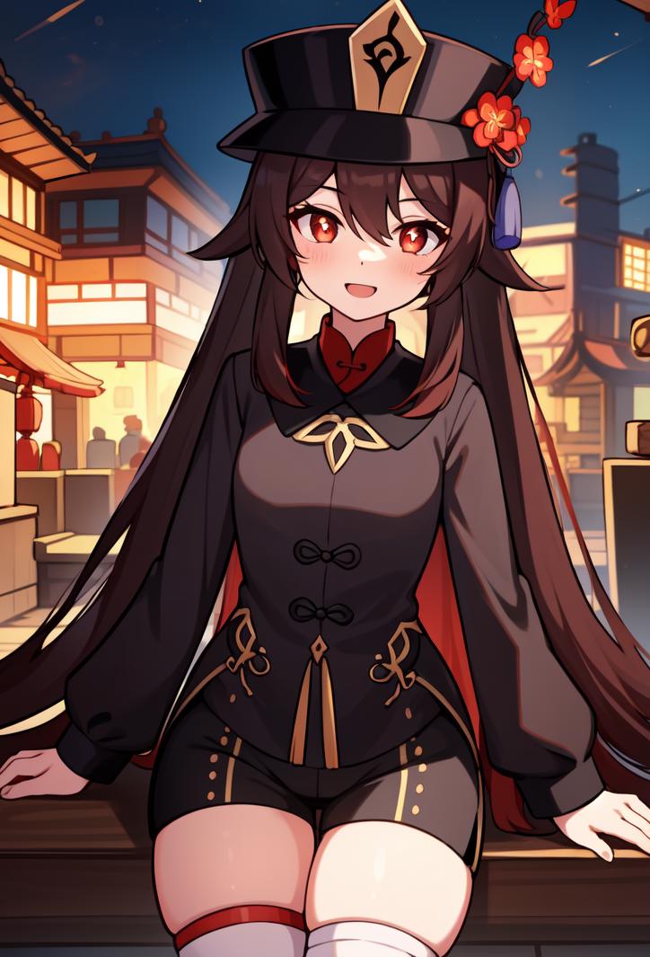 Hu Tao (Genshin Impact) - HuTao_v1_10epo | Stable Diffusion LoRA | Civitai