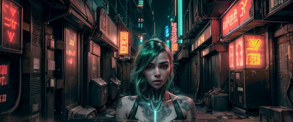 Cyberpunk ComfyUI Experiments | Civitai