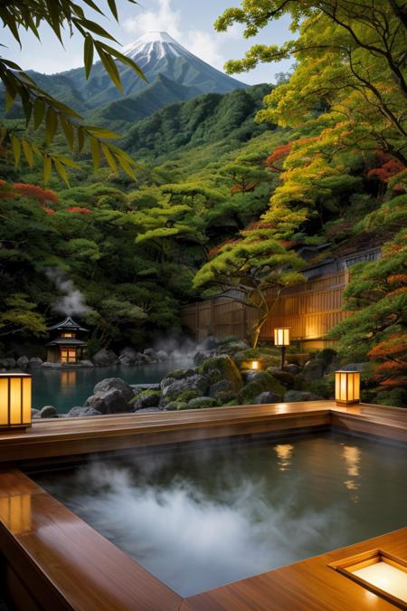 Japan Architecture - Onsen v1.0 | Stable Diffusion LoRA | Civitai