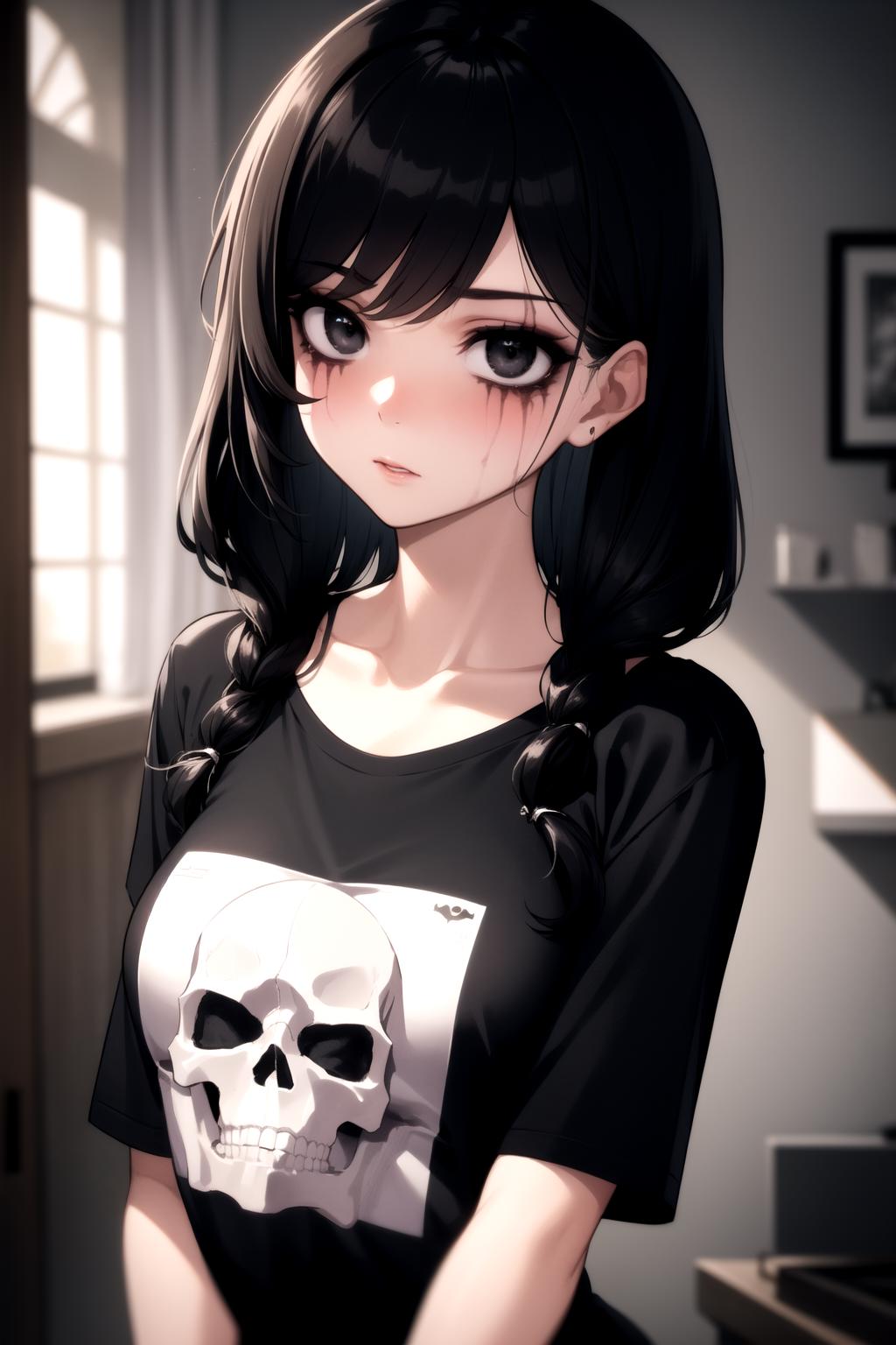 Runny makeup - v0.2 | Stable Diffusion LoRA | Civitai