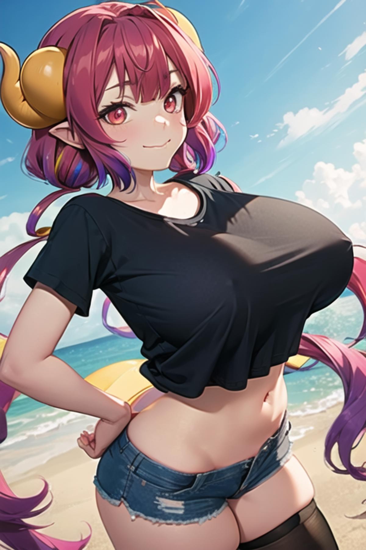 Ilulu (Miss Kobayashi's Dragon Maid) - Ilulu Epoch8 | Stable Diffusion LoRA | Civitai