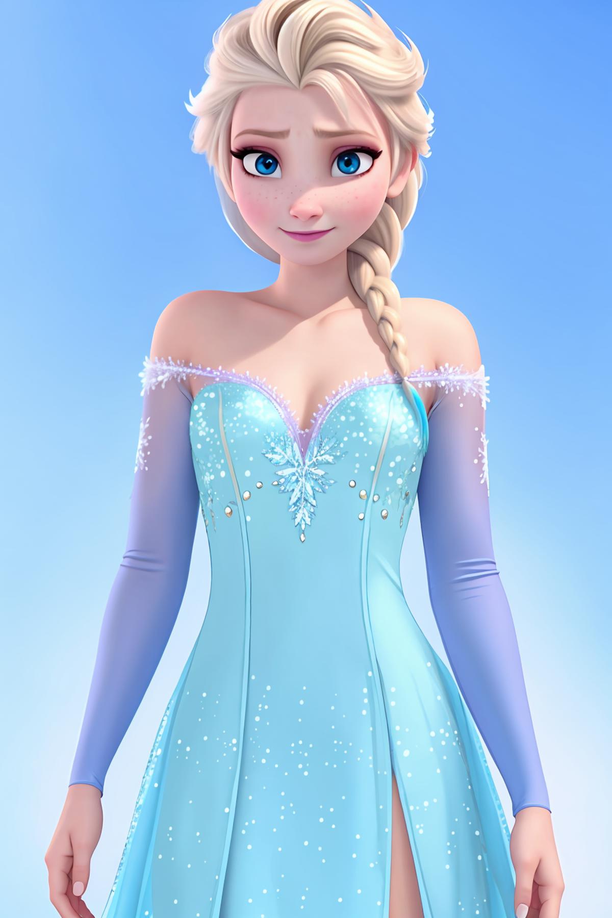 Elsa (Frozen) - v1.0 | Stable Diffusion LoRA | Civitai
