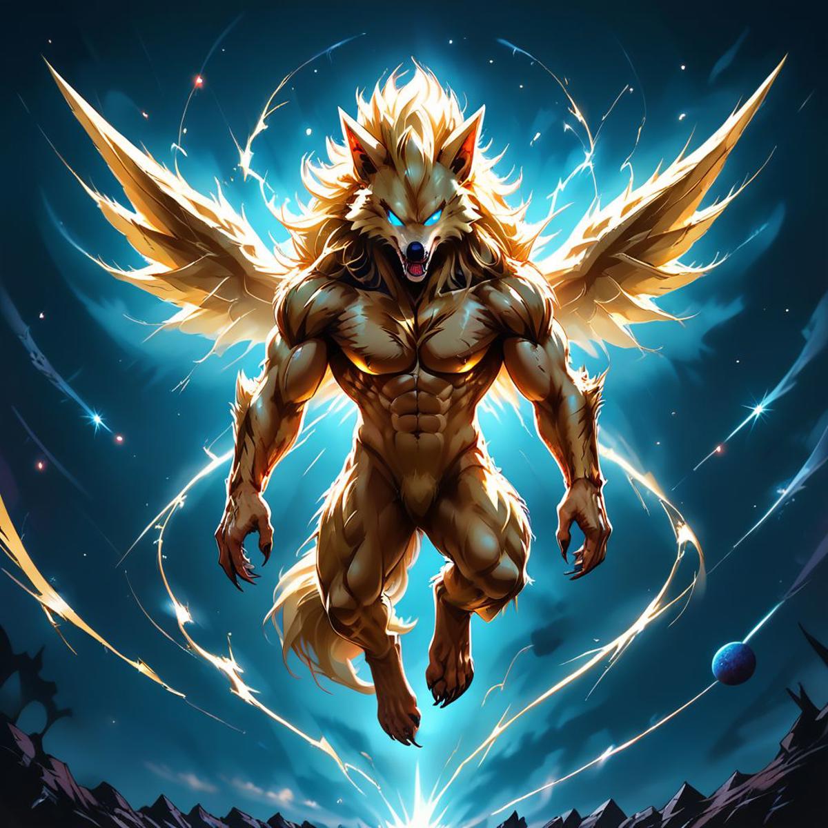 Super Saiyan Werewolf - V0 | Stable Diffusion LoRA | Civitai