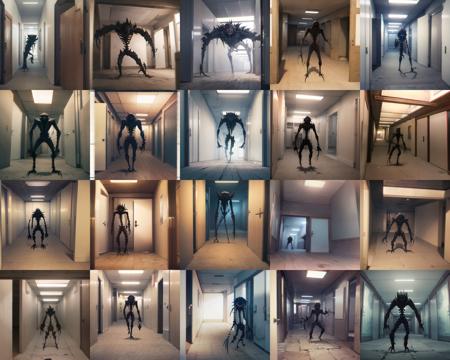 Backrooms - Bacteria / Void Monster / Urban Legend / Evil Robot ...