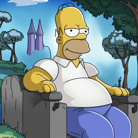 Homer Simpson - AIEasyPic