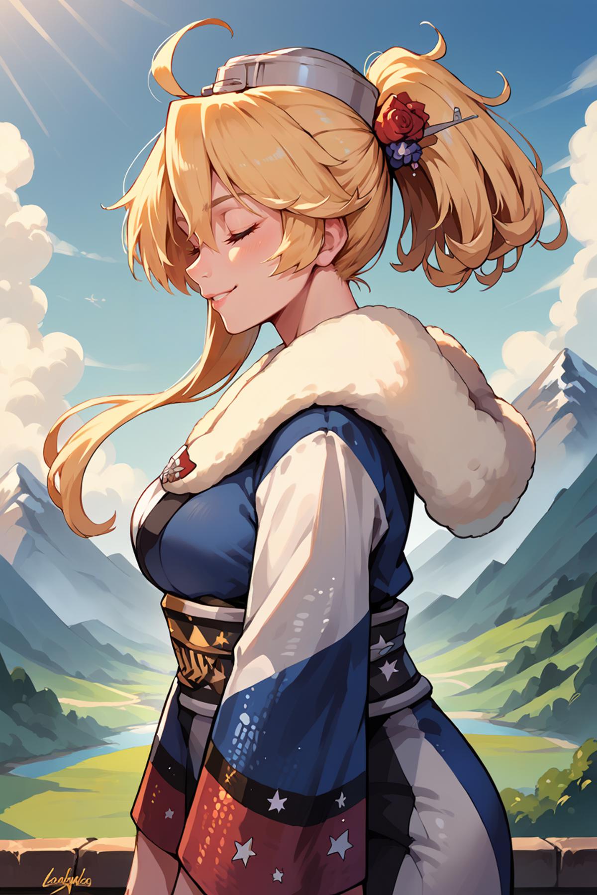 Iowa/アイオワ (Kantai Collection) SDXL LoRA | 3 Outfits [Pony Diffusion] - v1 (Pony Diffusion XL ...