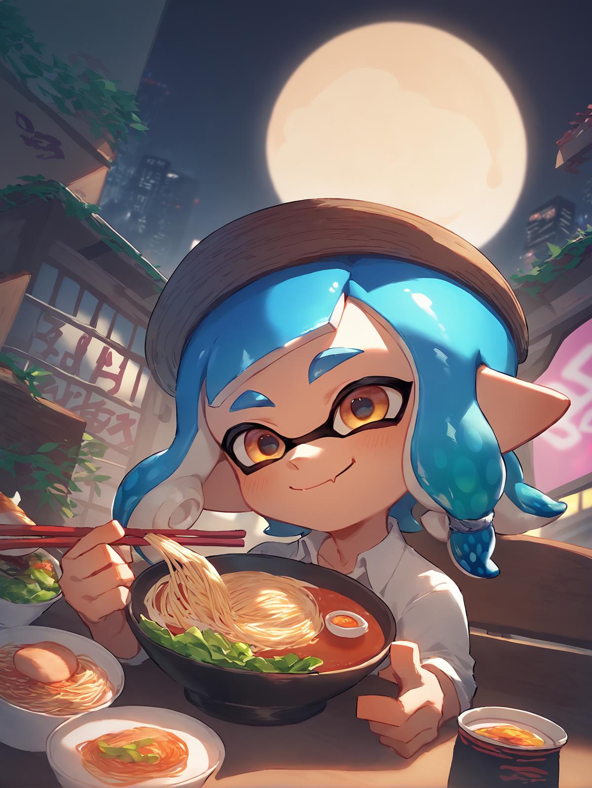 Splatoon Inkling / インクリング/ 鱿鱼族 - SDXL - v1.0 (PonyDiffusion V6) | Stable Diffusion LoRA | Civitai