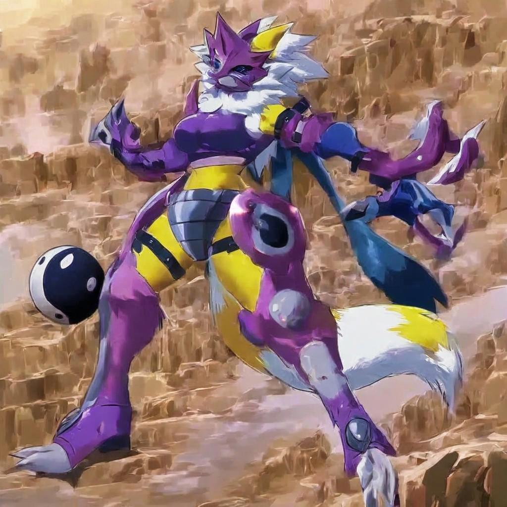 Renamon Armor Digivolution | Civitai