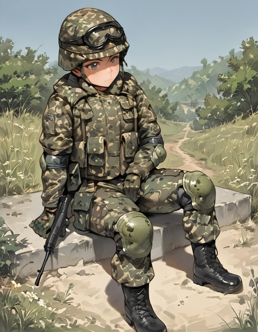 陸上自衛隊迷彩服(JGSDF camouflage uniform)/from figure - v1.0 | Stable ...