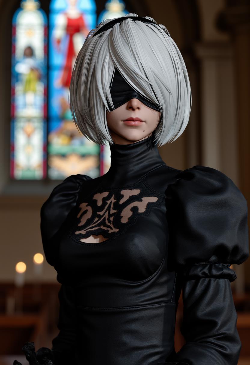 [FLUX.1 D&XL&1.5] 2B (‎YoRHa No.2 Type B) Nier:Automata - Flux.1 D V1