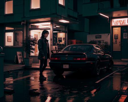 Vaporwave Visual [LoRA] by Woncho - AIEasyPic