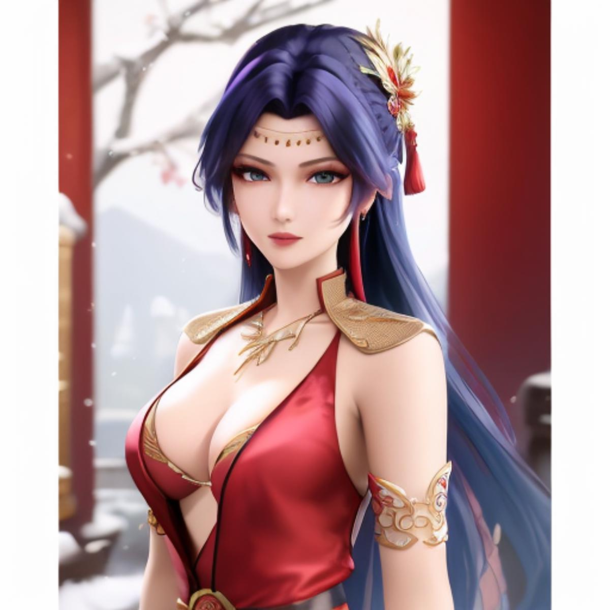 [LORA] BTTH Yunyun, 斗破苍穹 云韵 - v0.1 | Stable Diffusion LoRA | Civitai