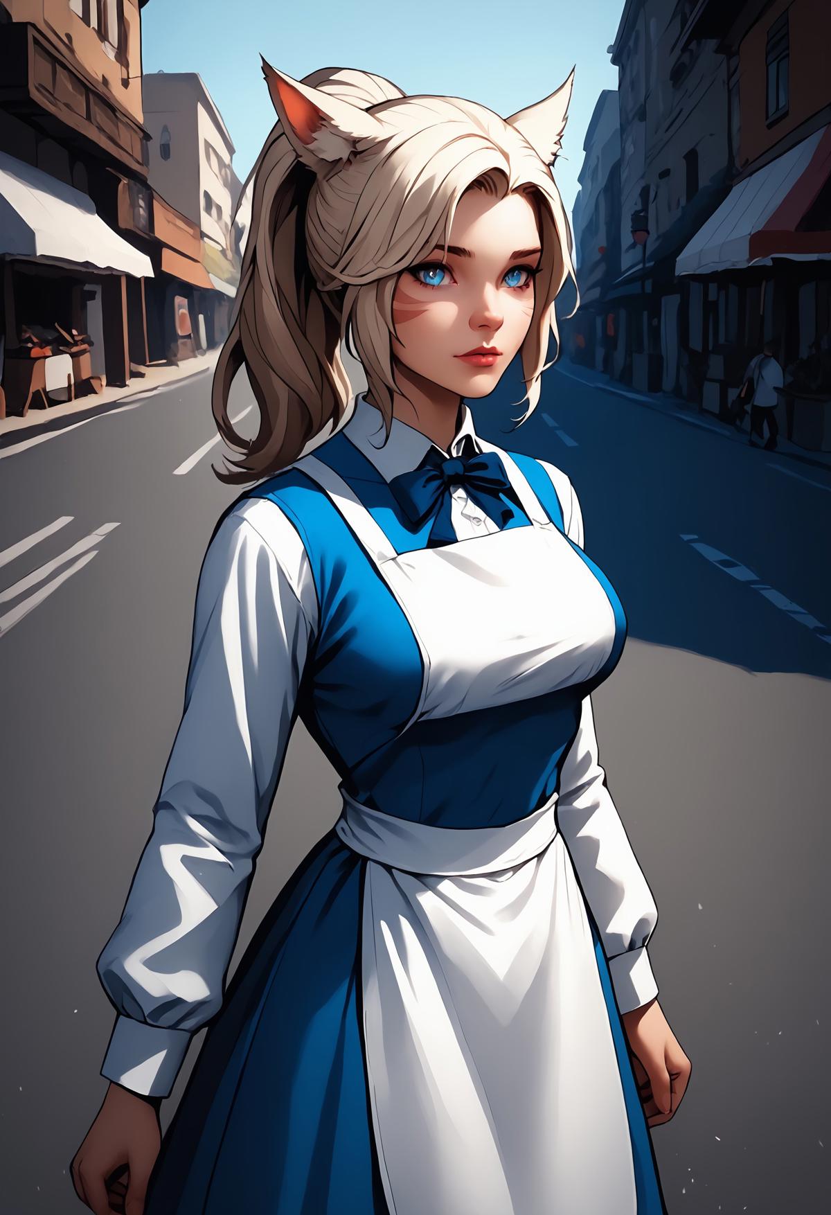 Final Fantasy XIV Femme Miqo'te PDXL LorA - V1 | Stable Diffusion LoRA | Civitai