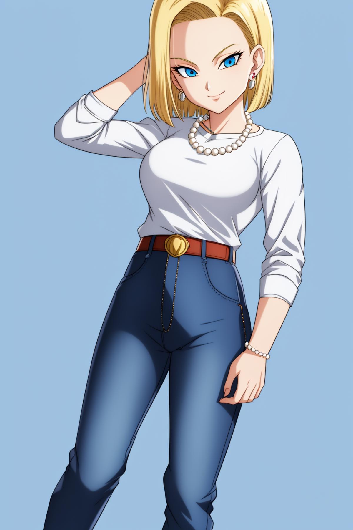Android 18 - Dragon Ball Z / Super - SDXL / PONY / SD15 - UPDATE - v2.0 ...