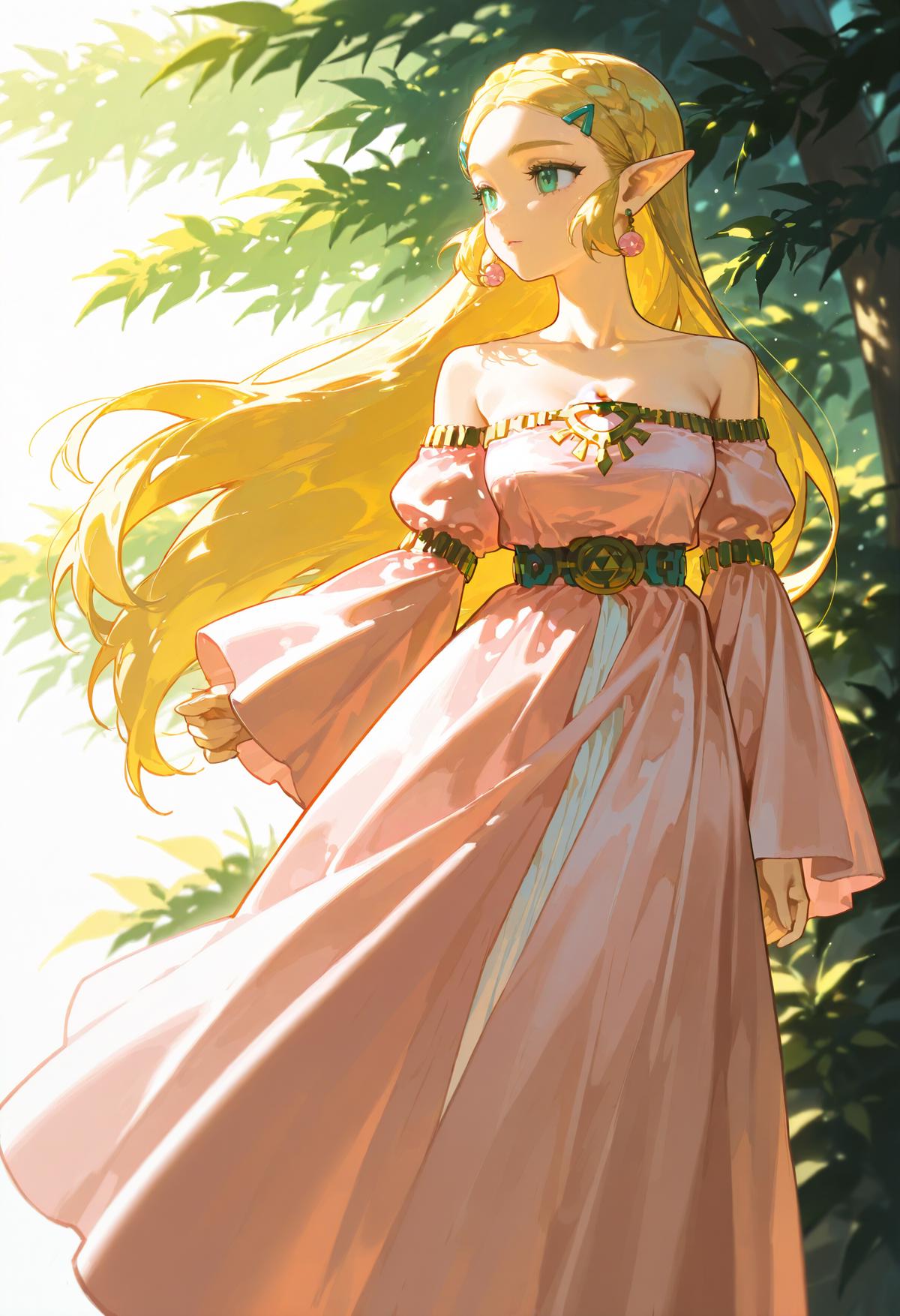 Elven Bridal Gown - illust Showcase | Civitai