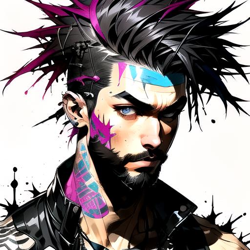 Handsome Punk Men - v2.0 Showcase | Civitai