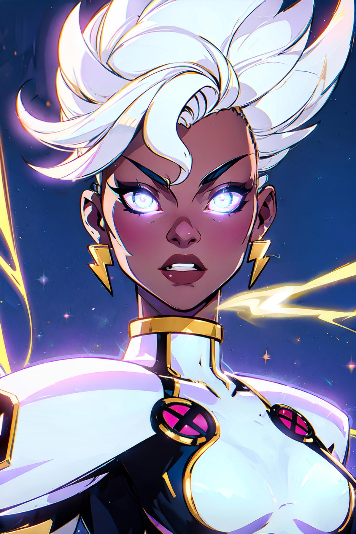 Ororo Monroe - Storm - Xmen '97 style - storm97 v1.0 | Stable Diffusion ...