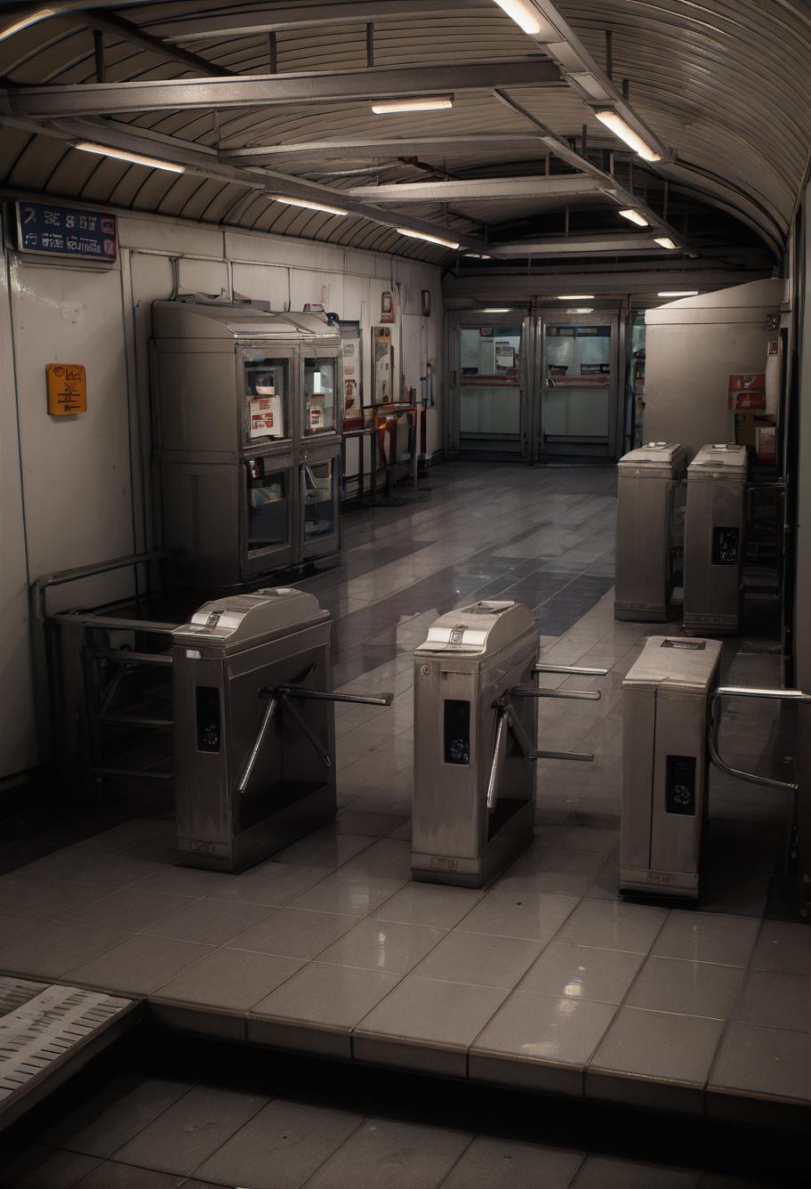 1115 Subway entrance - v1.0 Showcase | Civitai